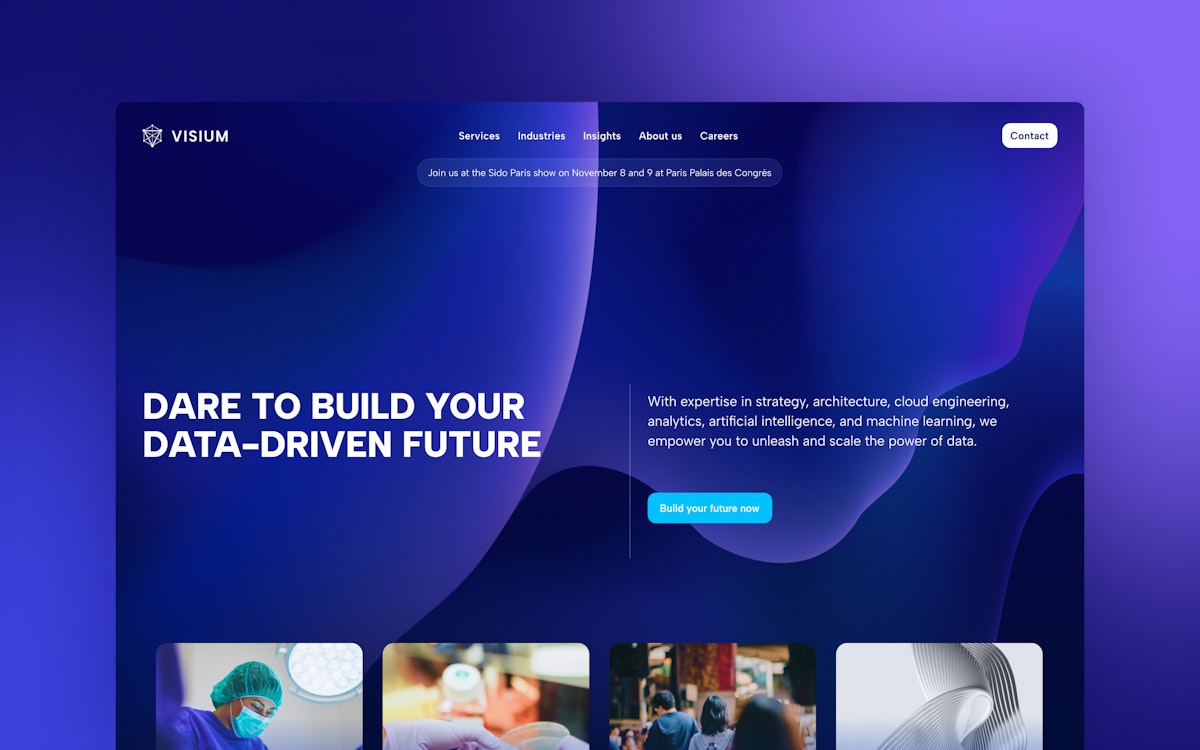 Visium | Ocitocine | DatoCMS Partners