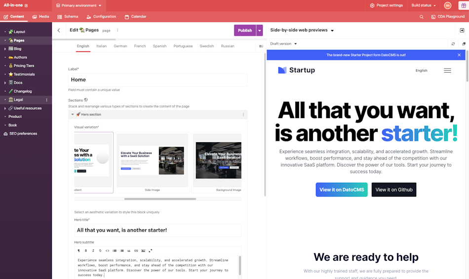October Update: Better UX/DX with revamped UI and deep filtering