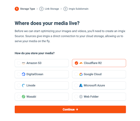Custom Cloudflare R2 storage — DatoCMS