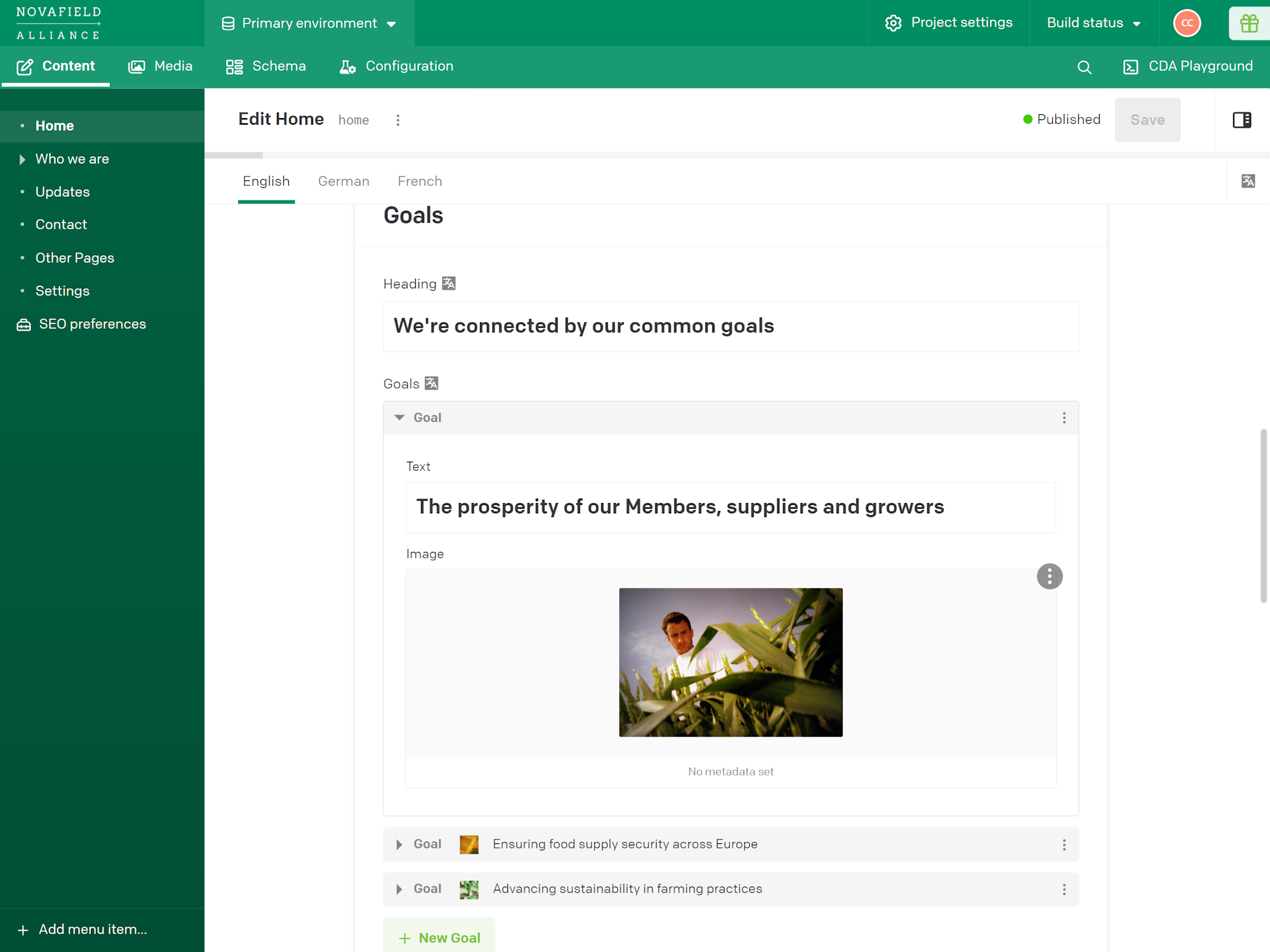 Novafield — DatoCMS