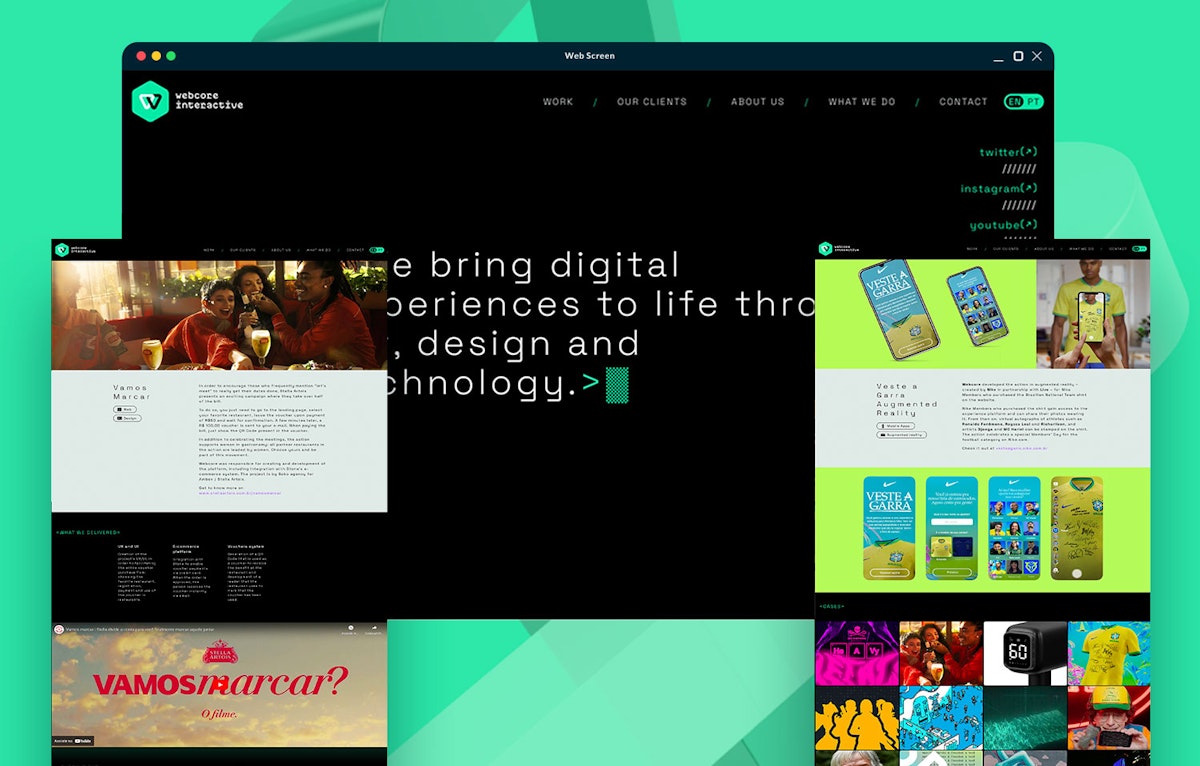 Webcore Interactive Website | Webcore Interactive | DatoCMS Partners