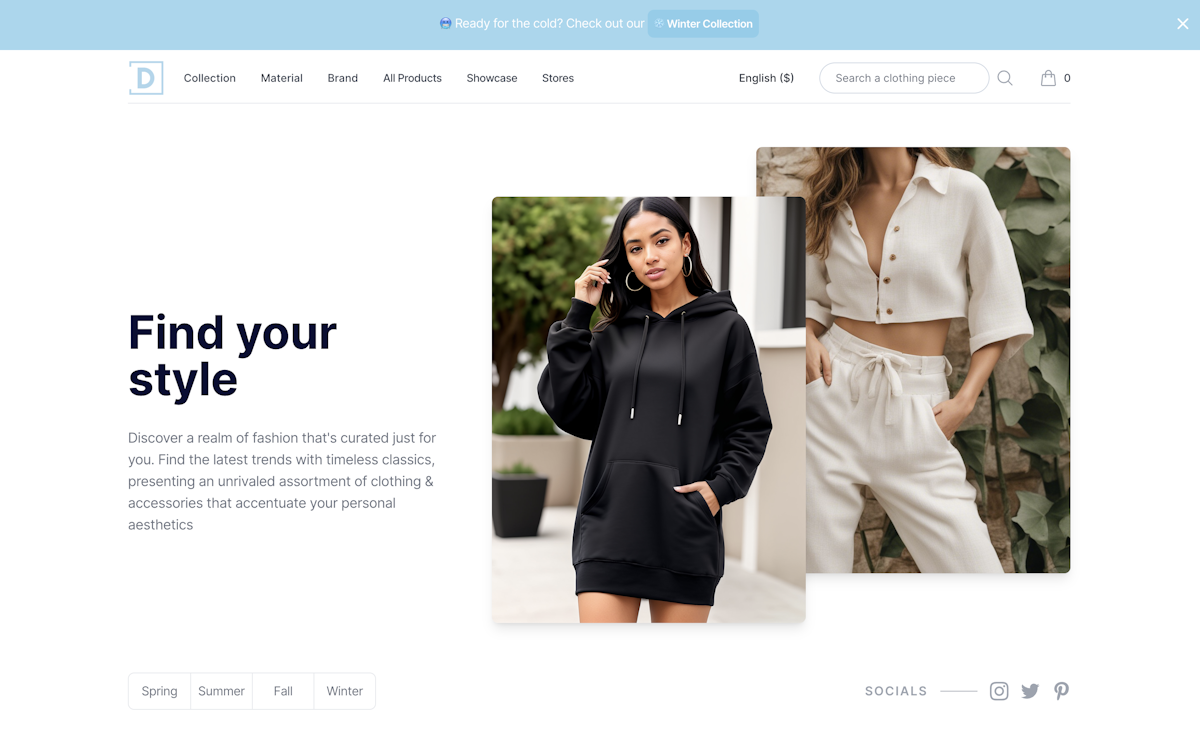 Next 14 Ecommerce Demonstration — DatoCMS Next 14 Ecommerce Demonstration — DatoCMS