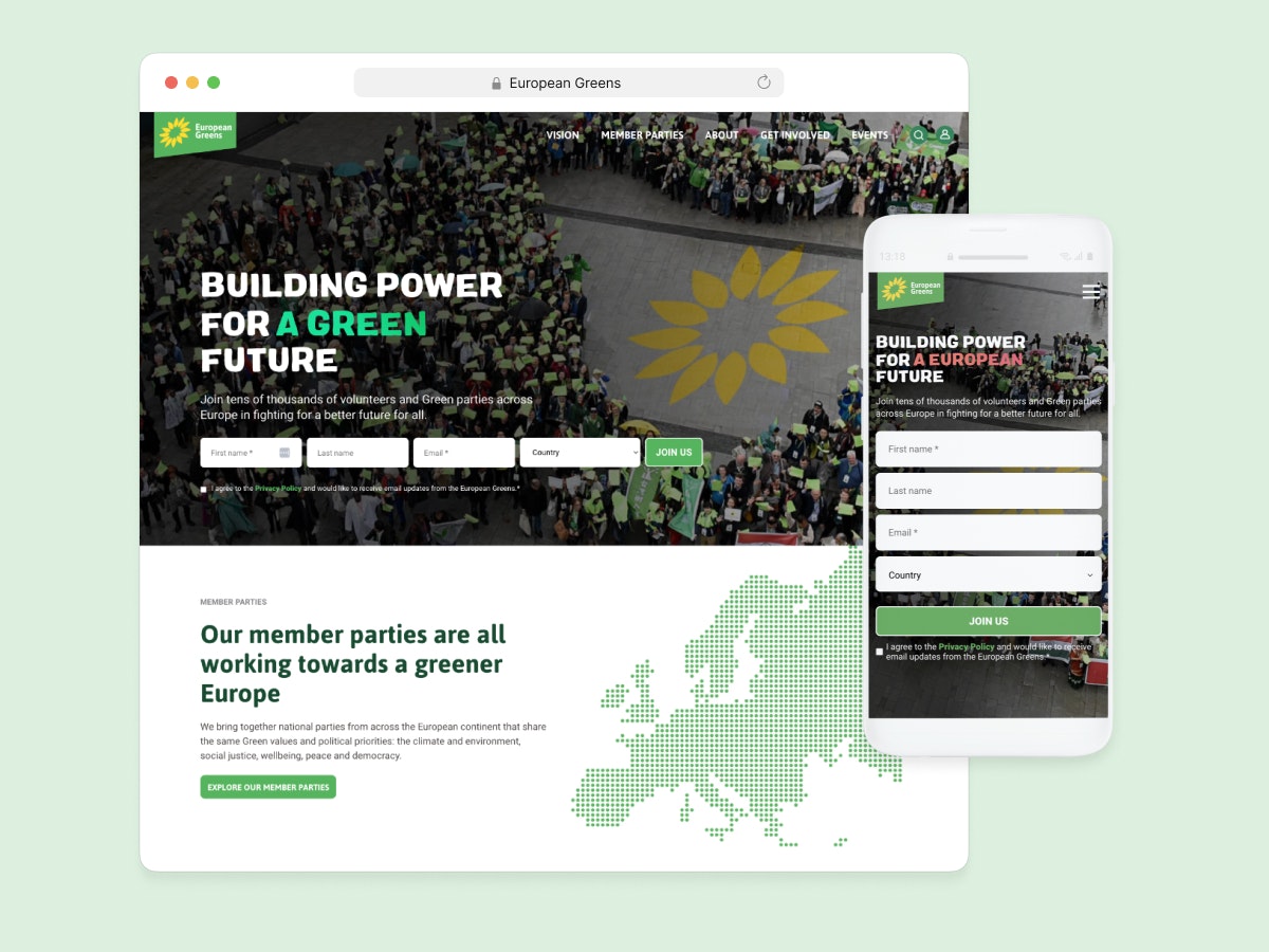 Tectonica's Collaboration with the European Green Party