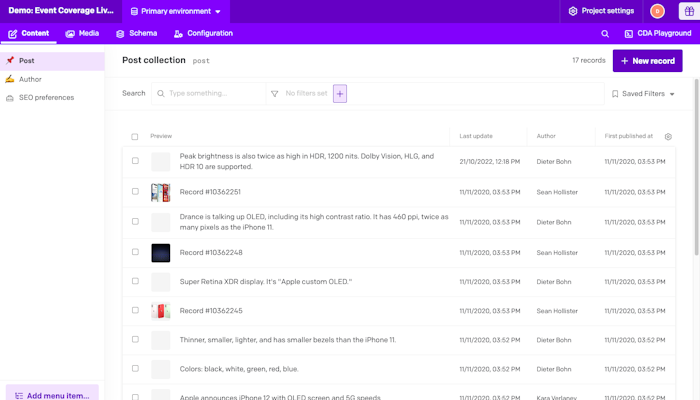 Next.js blog starter - Blog with real-time preview — DatoCMS Next.js blog starter - Blog with real-time preview — DatoCMS