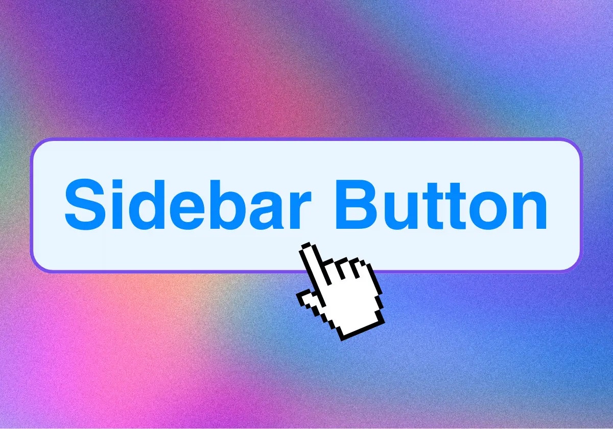 Sidebar Button - Plugins — DatoCMS
