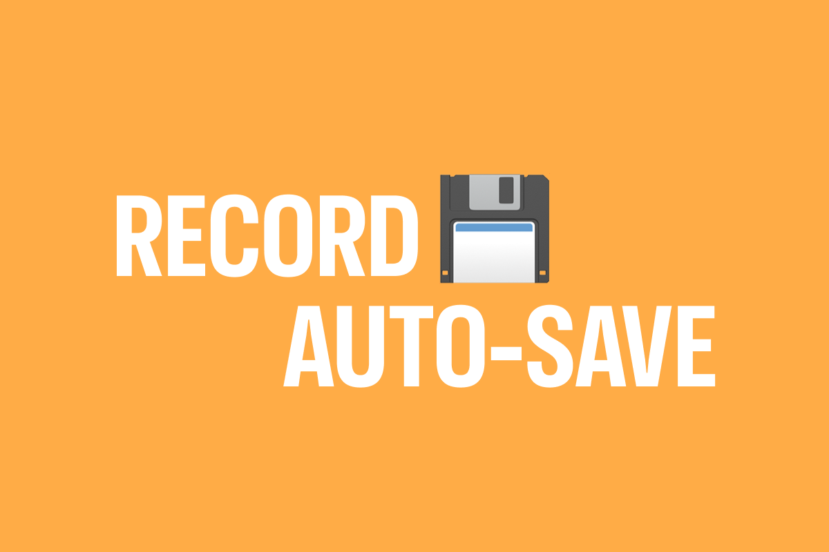 Record auto-save - Plugins — DatoCMS