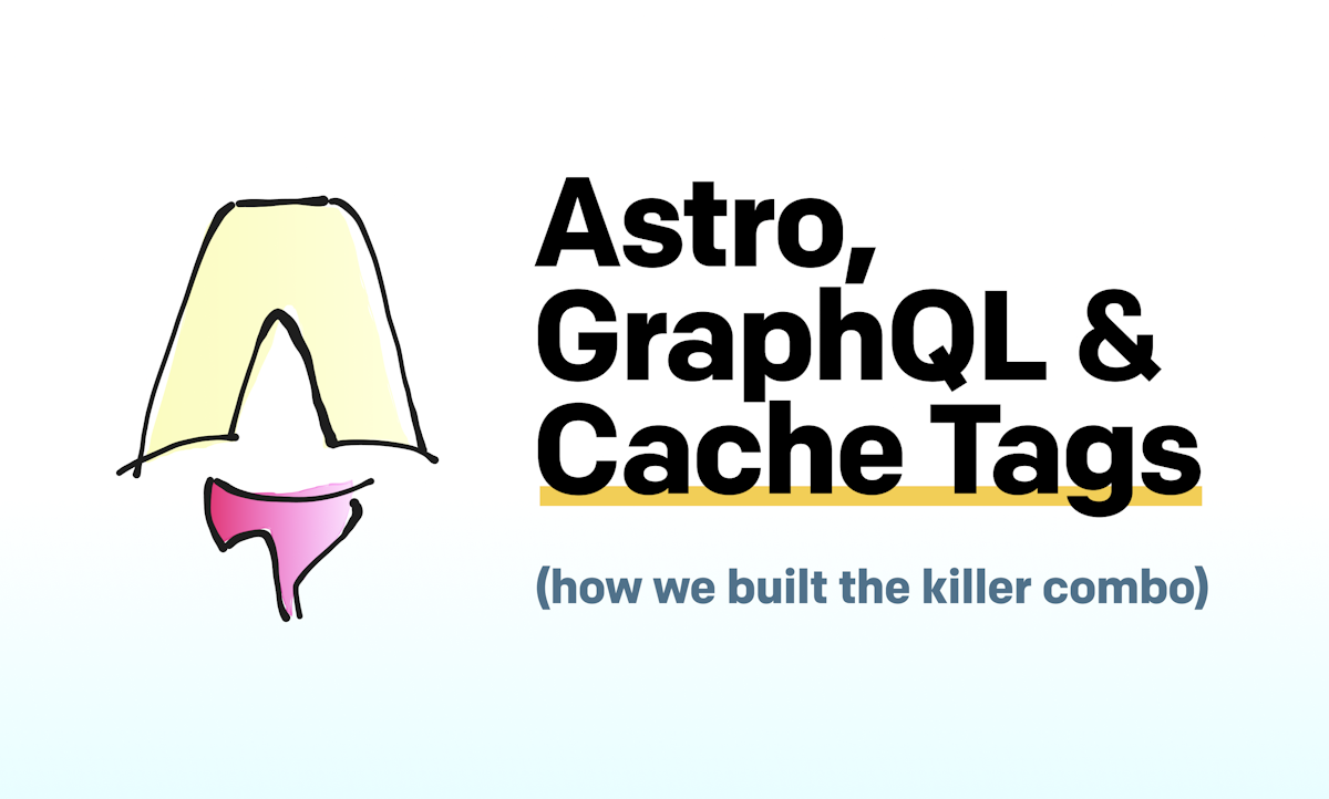 Astro, GraphQL and DatoCMS Cache Tags: how we built the killer combo