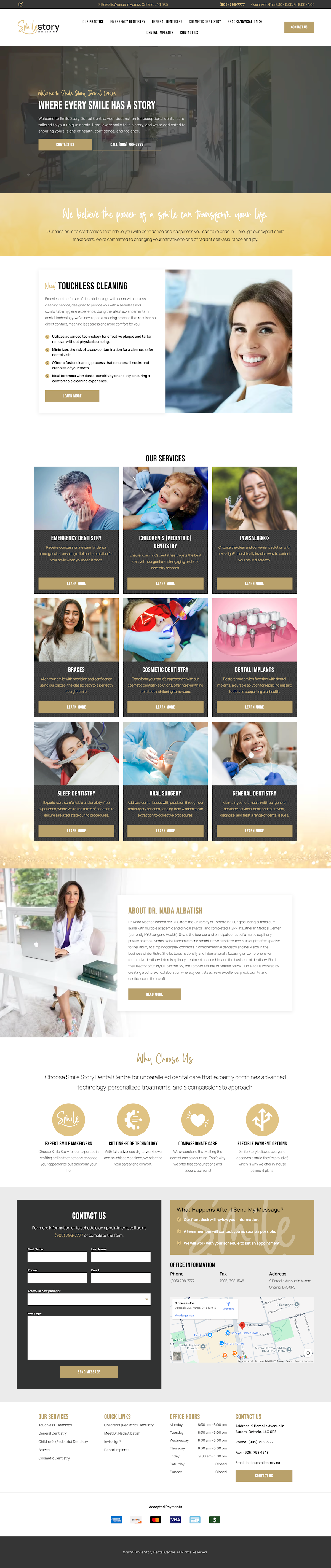 Smile Story Dental Centre — DatoCMS