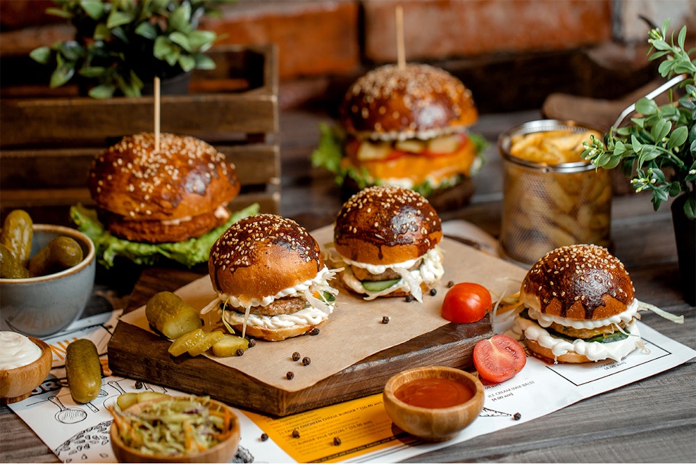 Unique burgers from around the world