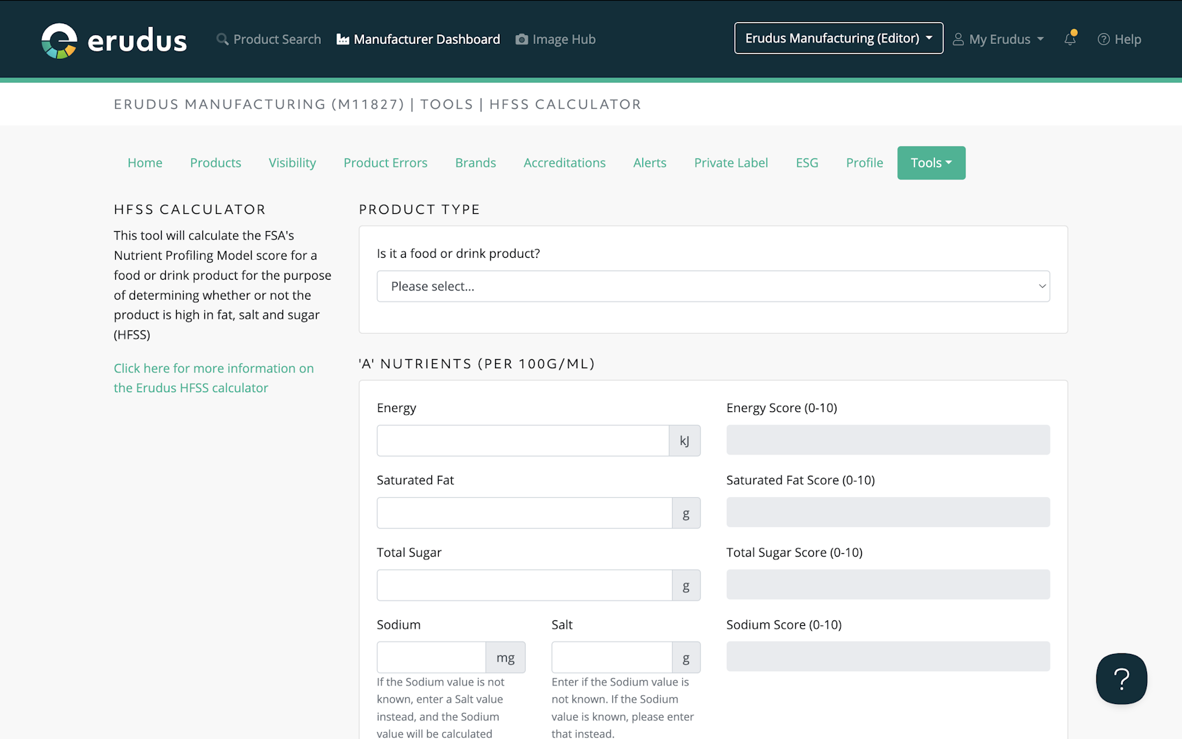 The Erudus HFSS Calculator