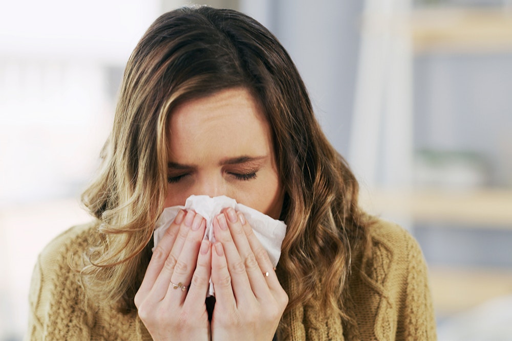 Best food and drink for a blocked nose