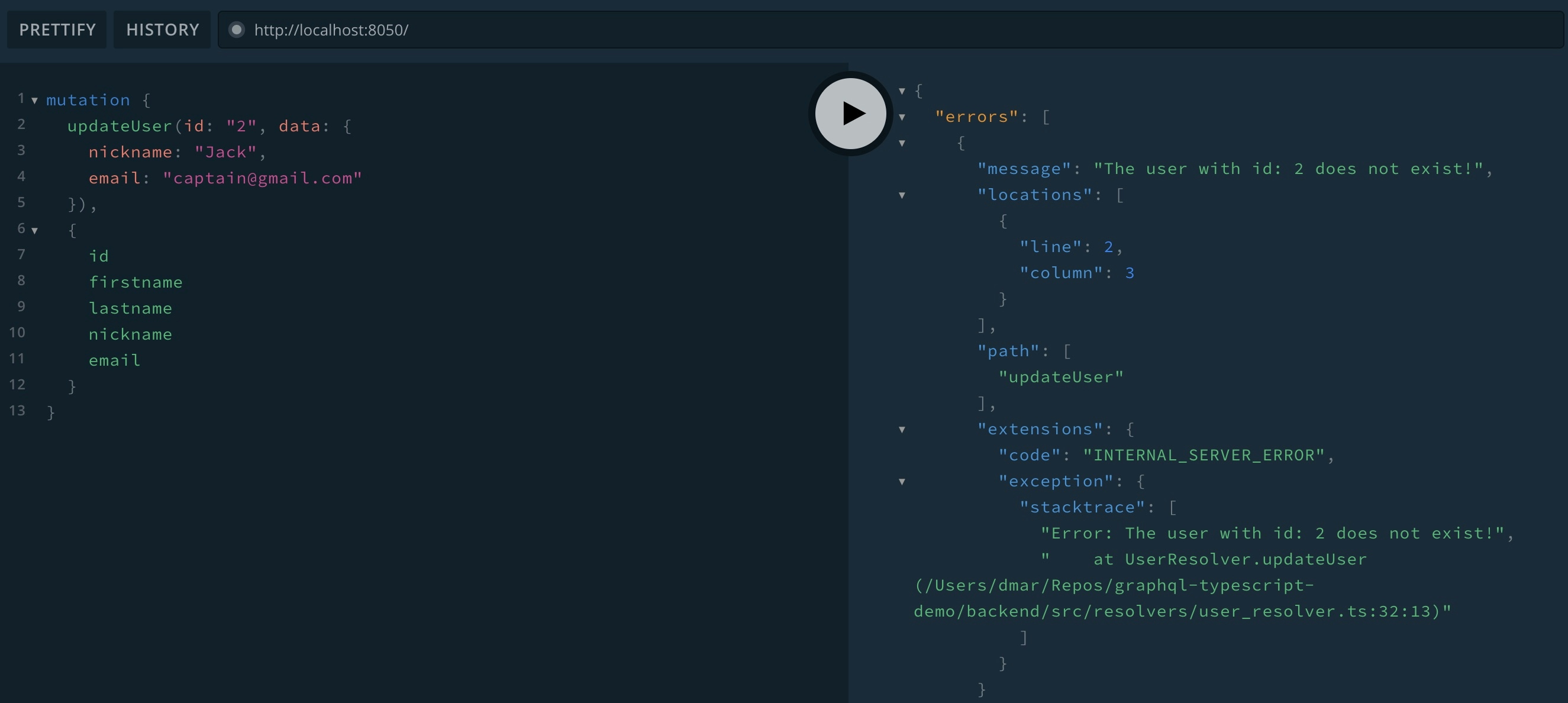 Implementing Server Side Crud With Typescript Typeorm And Graphql Codetain End To End