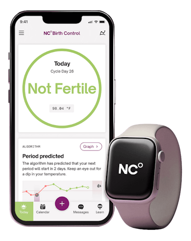 NC° Birth Control, powered by Apple Watch | Natural Cycles