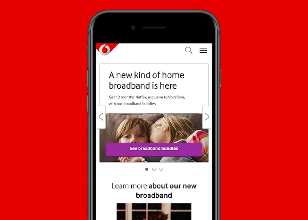 Information Architecture - Vodafone - Tom Baldwin