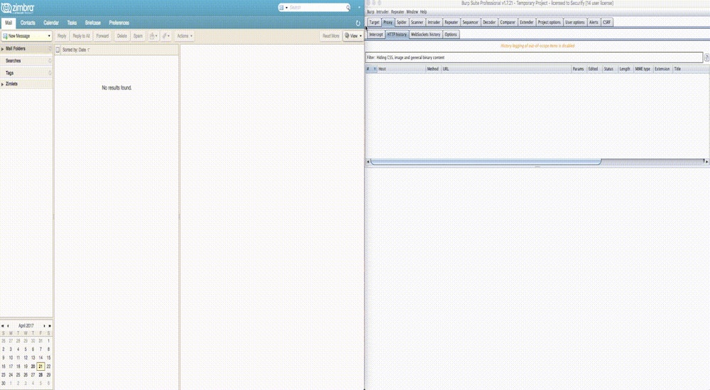 Cross Site Scripting Vulnerability In Zimbra Collaboration Suite Due To The Way It Handles 