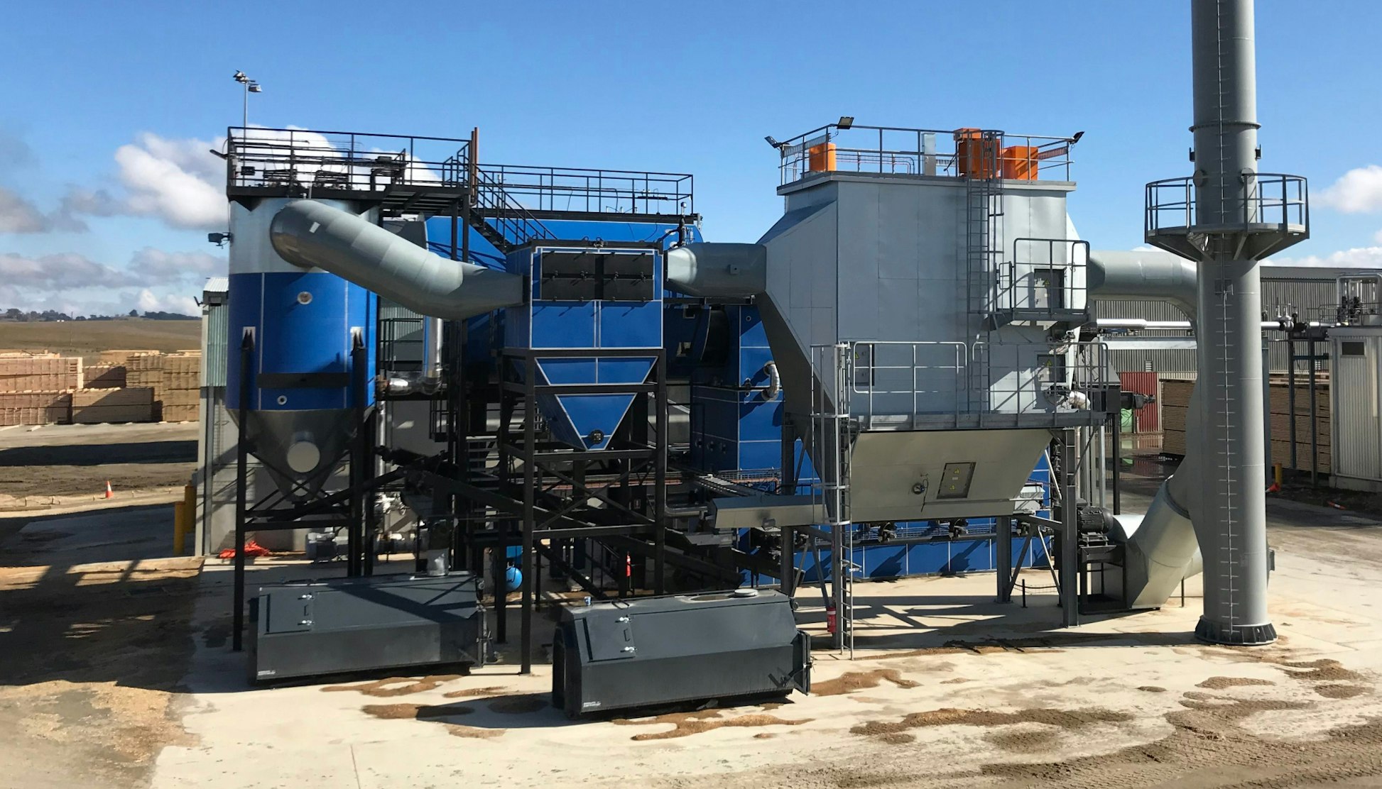5MW Steam boiler at MSM Milling, NSW