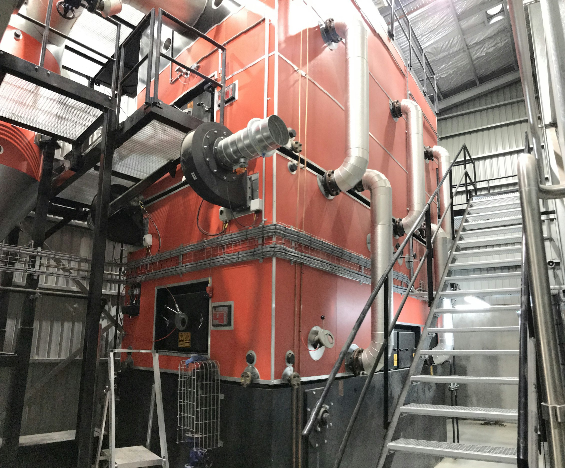 5MW Hot water boiler at Family Fresh Farms Glasshouse, NSW