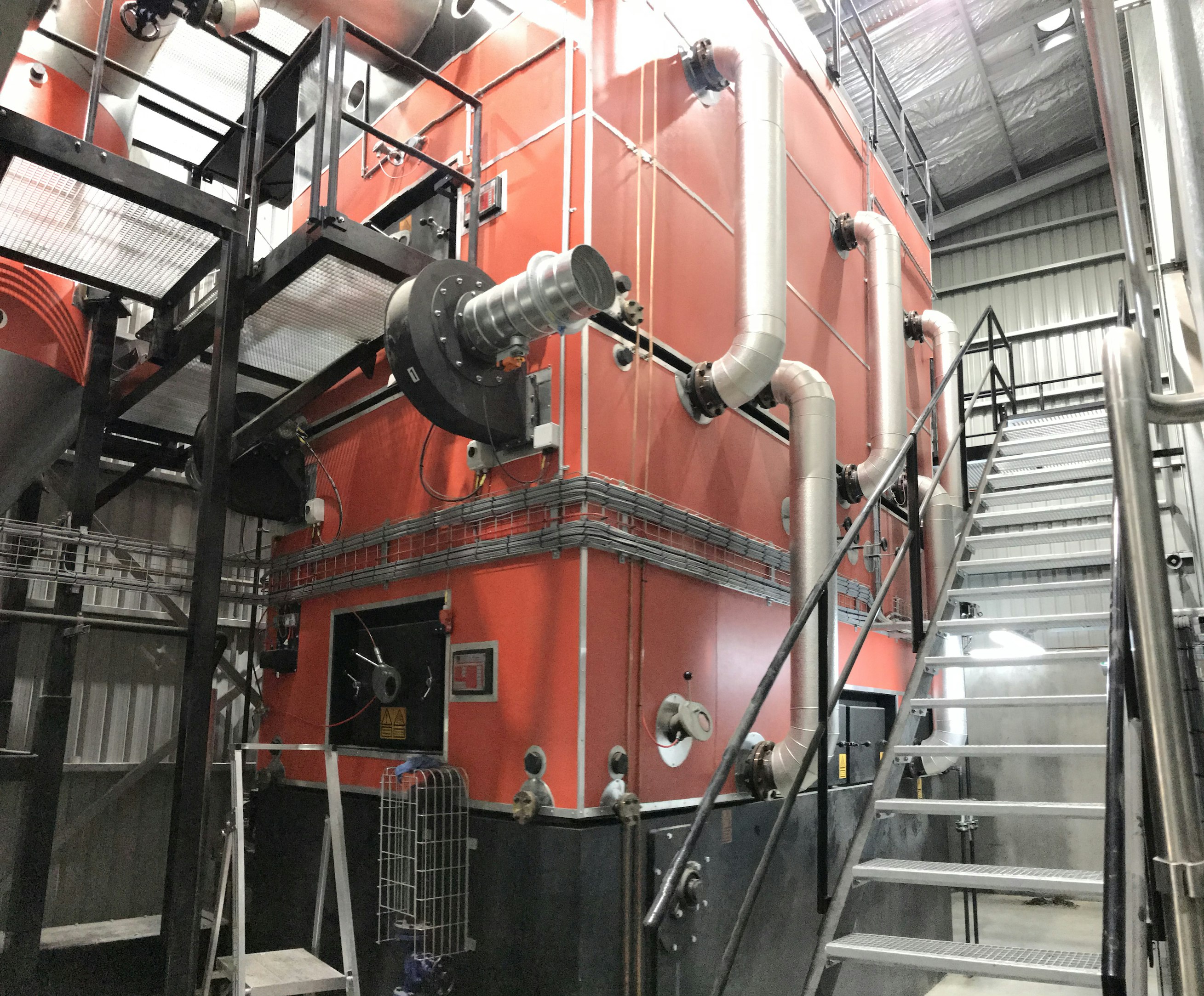 5MW Hot water boiler at Family Fresh Farms Glasshouse, NSW