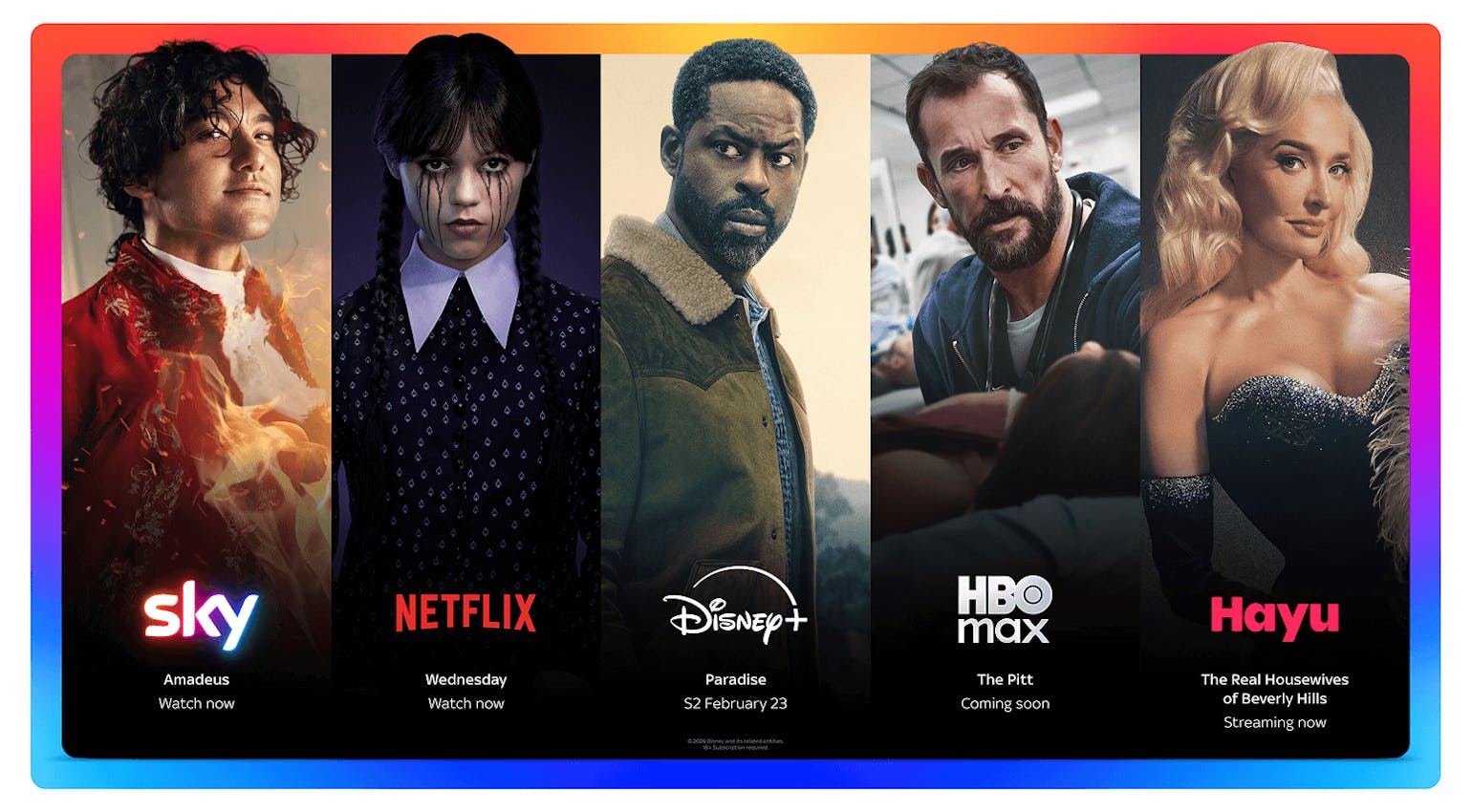 Sky brings Netflix, Disney+, HBO Max and Hayu together - is the £24 ...
