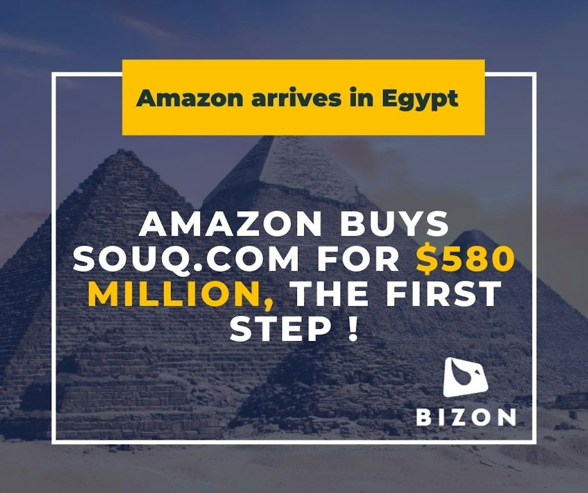 Amazon acquires Souq.com and opens its marketplace in Egypt