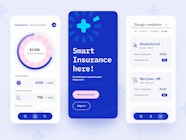 Health Insurance App UX Design Concept Ramotion Agency Health Insurance App UX Design Concept Ramotion Agency