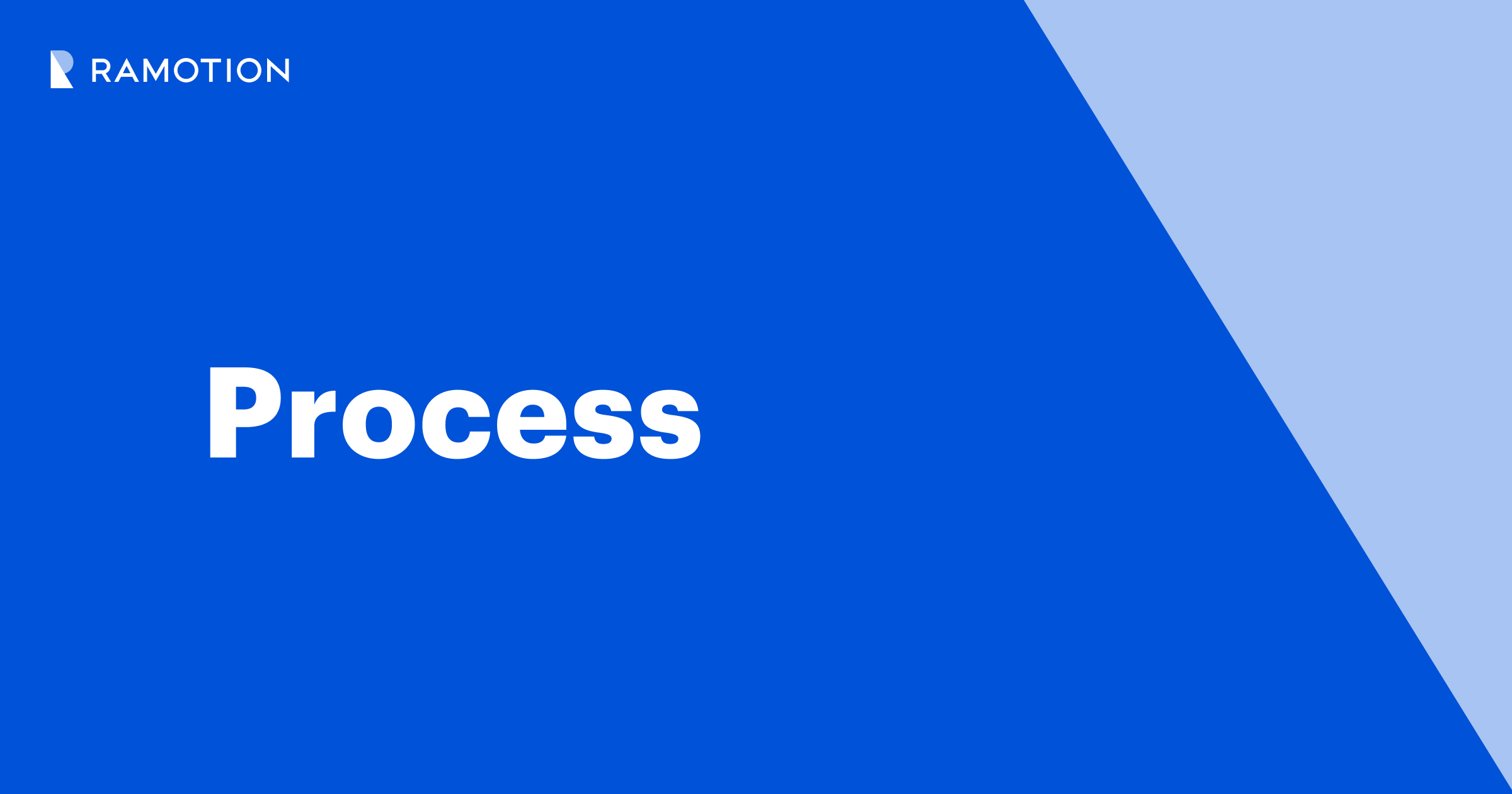 Workflow Approach & Process | Ramotion Agency