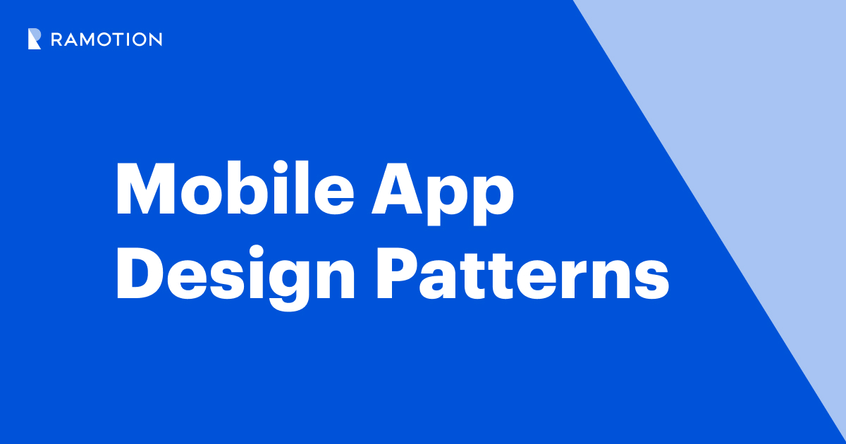 Mobile App Design Patterns | Ramotion Agency