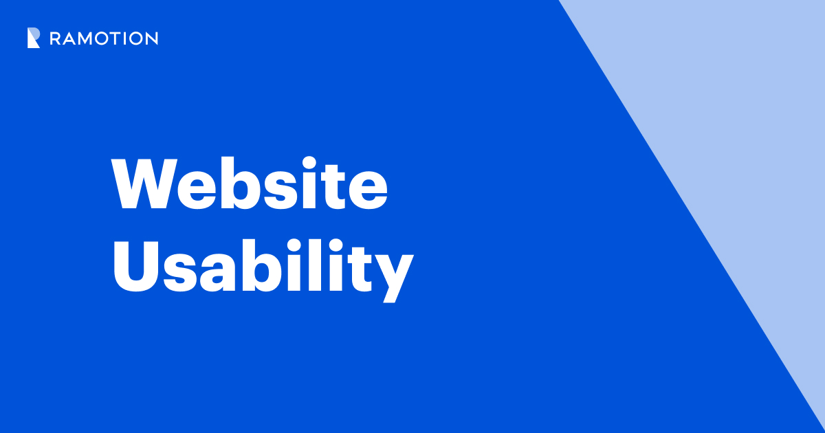 Website Usability: Definition, Principles and Methods | Ramotion Agency