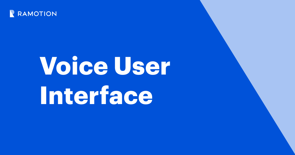 Voice User Interface: Types, Components & Examples | Ramotion Agency