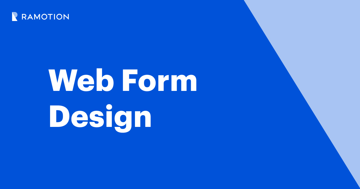 Web Form Design: Types & Examples | Ramotion Agency