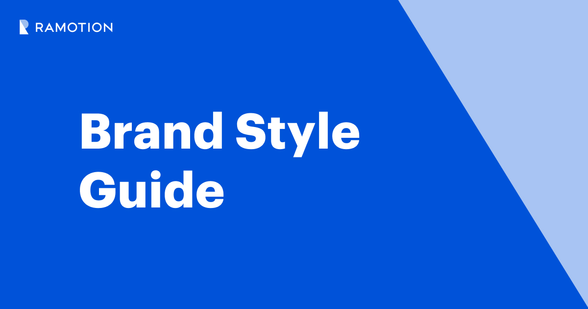 Brand Style Guide: Components, Examples & Guidelines | Ramotion