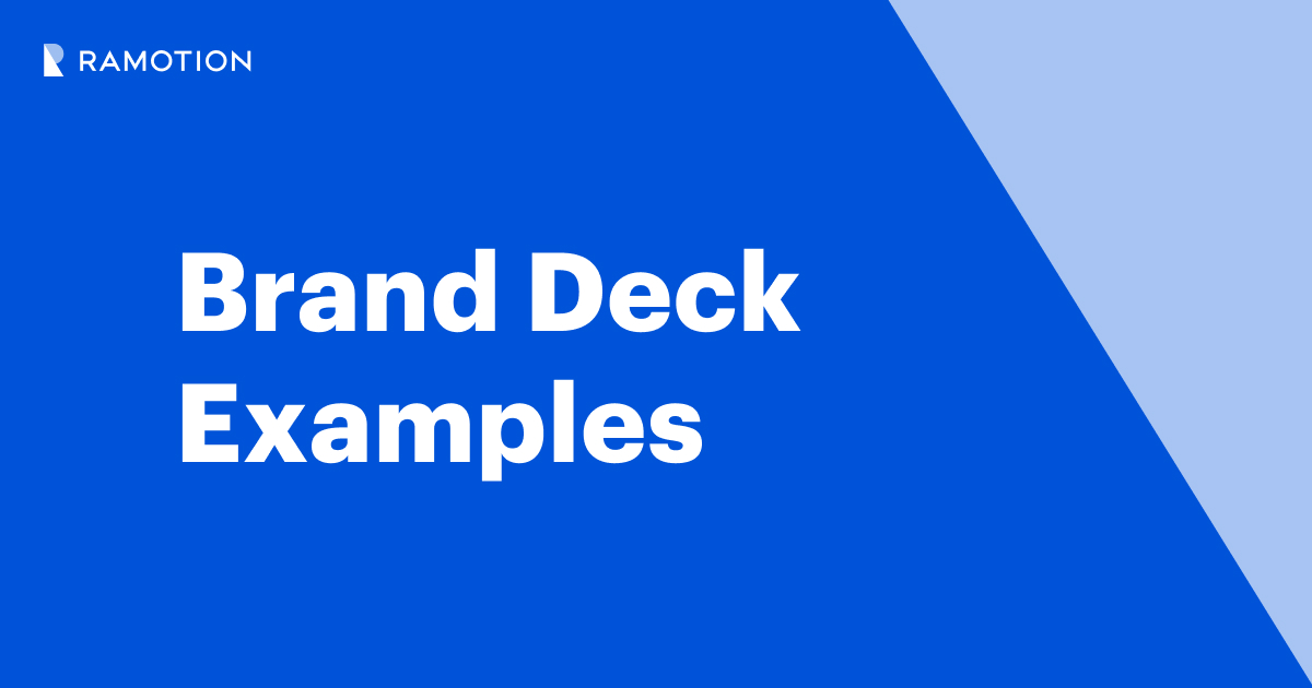 Brand Deck: Importance, Elements & Examples | Ramotion