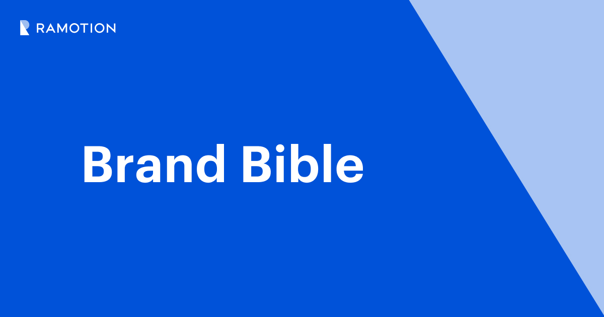 Brand Bible: Essentials & Examples | Ramotion Agency