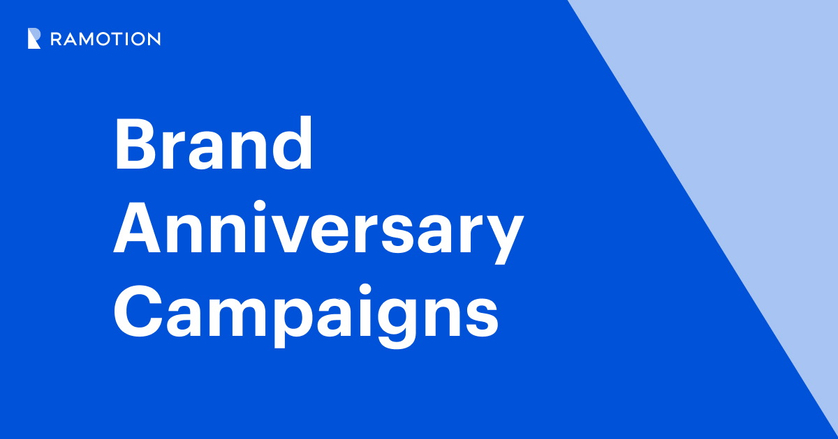 Brand Anniversary Campaigns: Importance & Examples | Ramotion