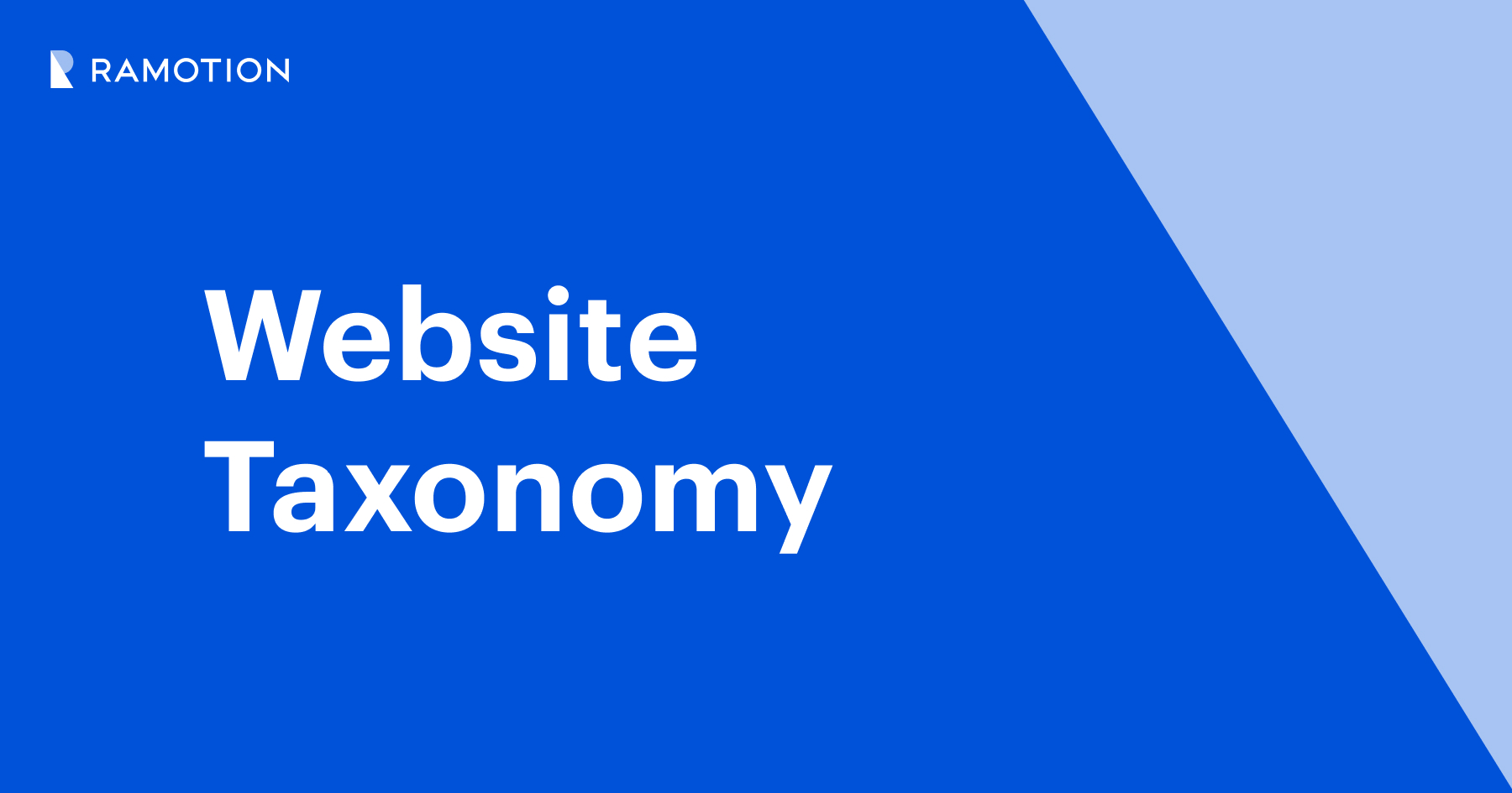 Website Taxonomy: Definition, Types and Examples