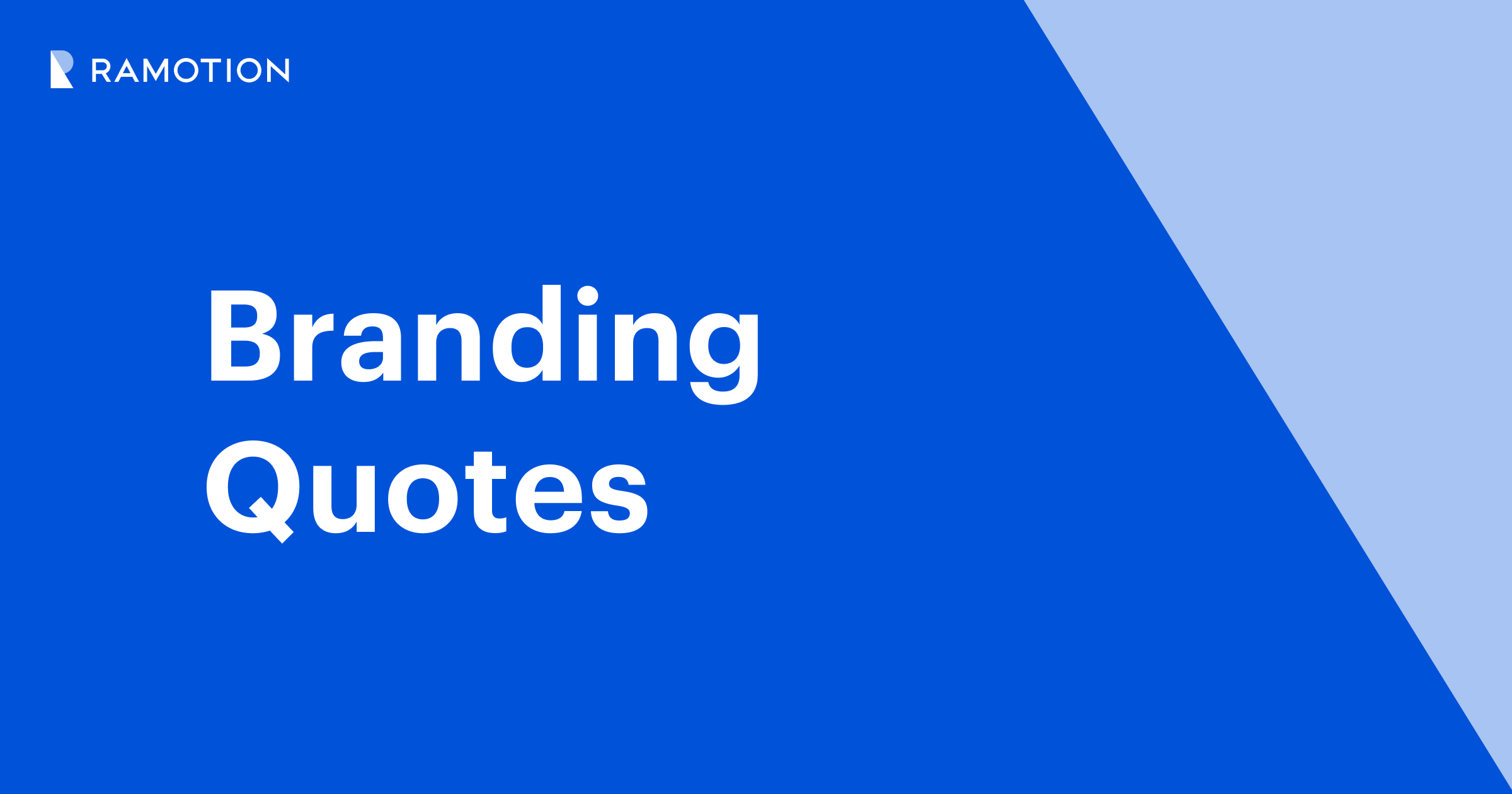 Branding Quotes from the Experts for Inspiration | Ramotion Agency