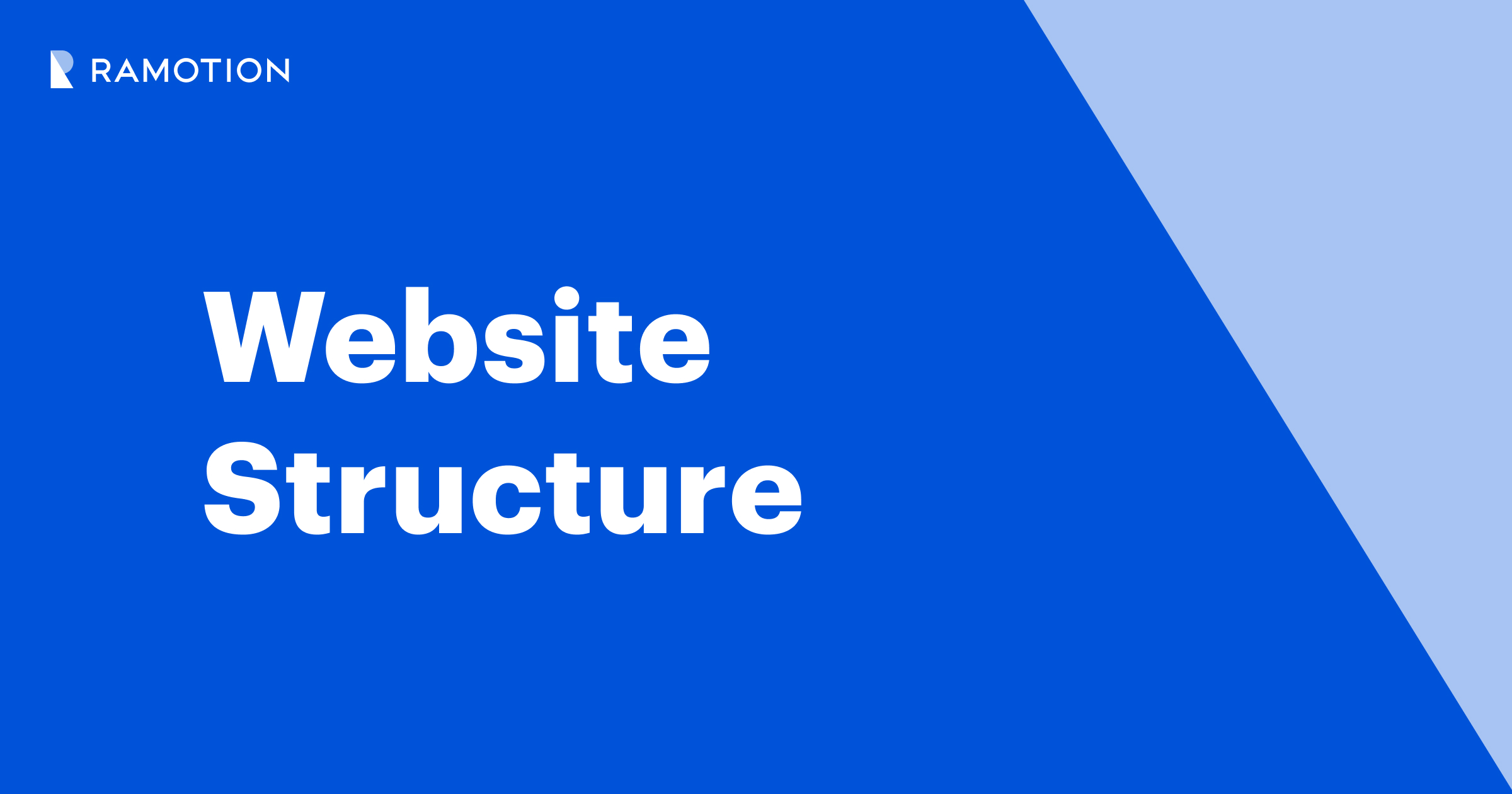 Website Structure: Types & Components | Ramotion Agency