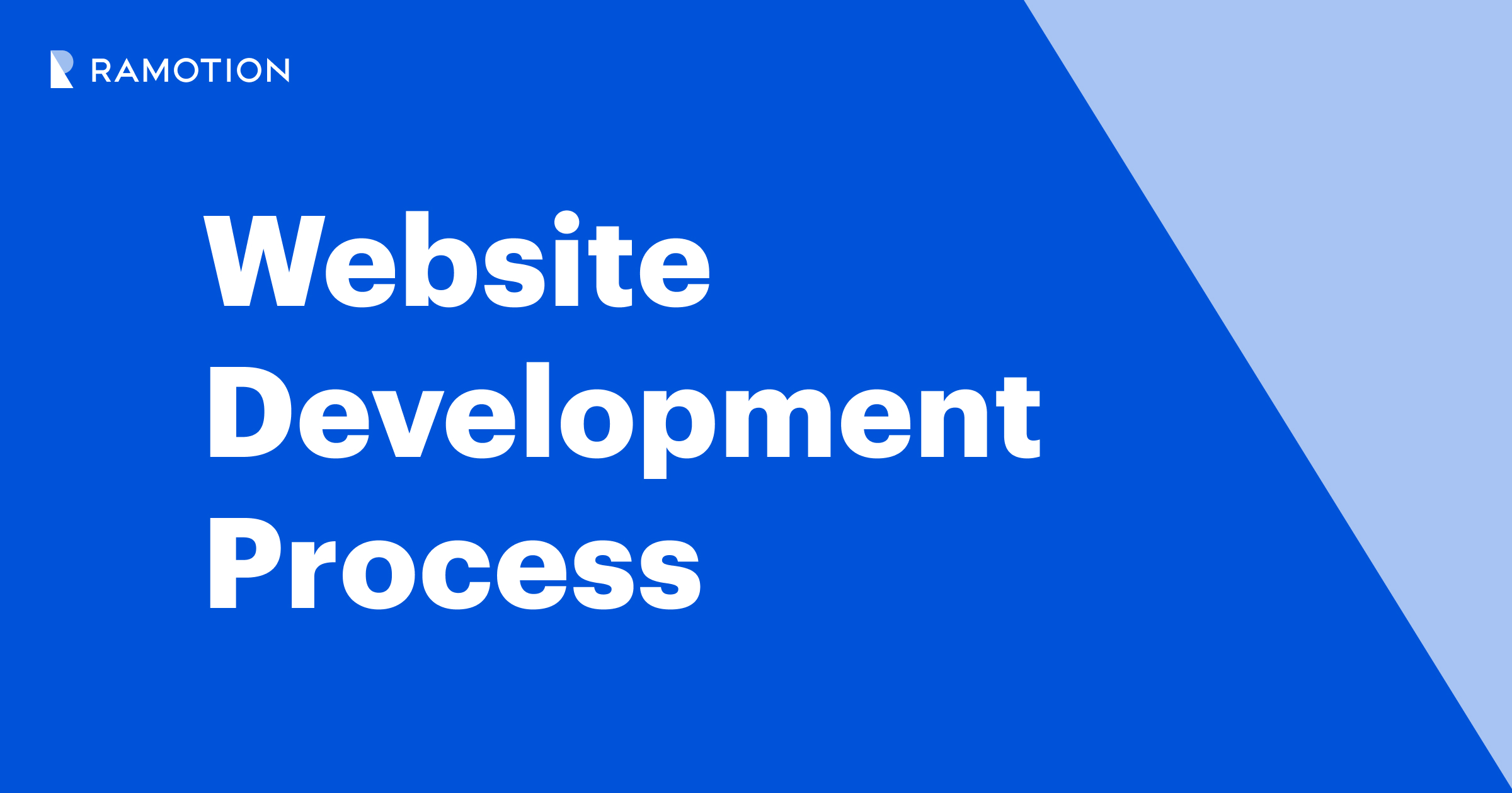 Website Development Process: A Step-by-Step Guide | Ramotion Agency
