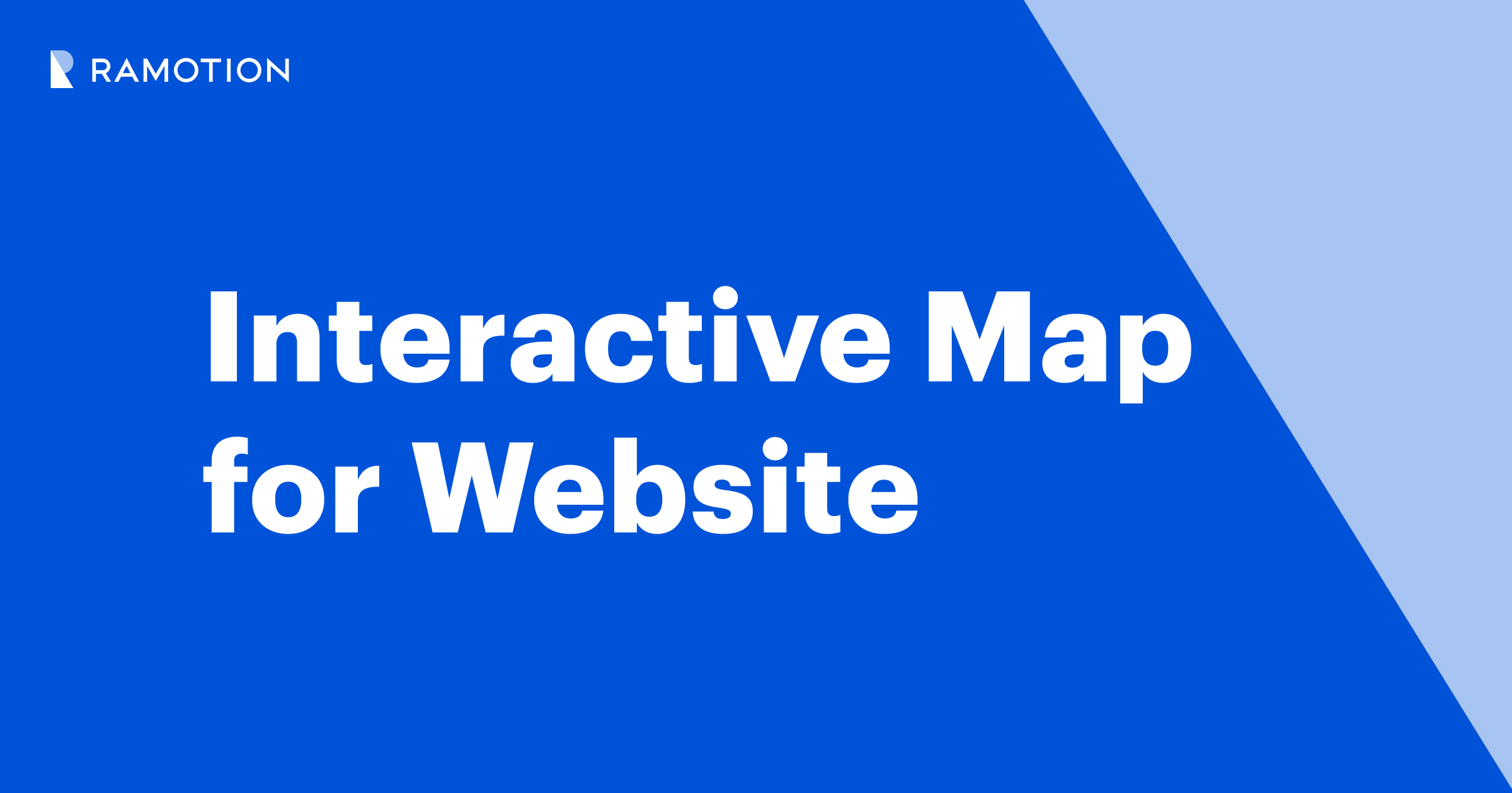 Interactive Map for Website: Types & Examples | Ramotion Agency