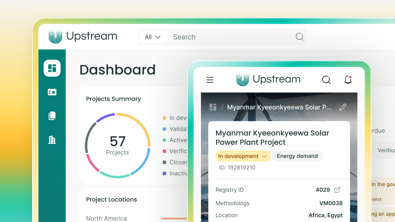 Branding & Product Development for Carbon Platform - Upstream | Ramotion