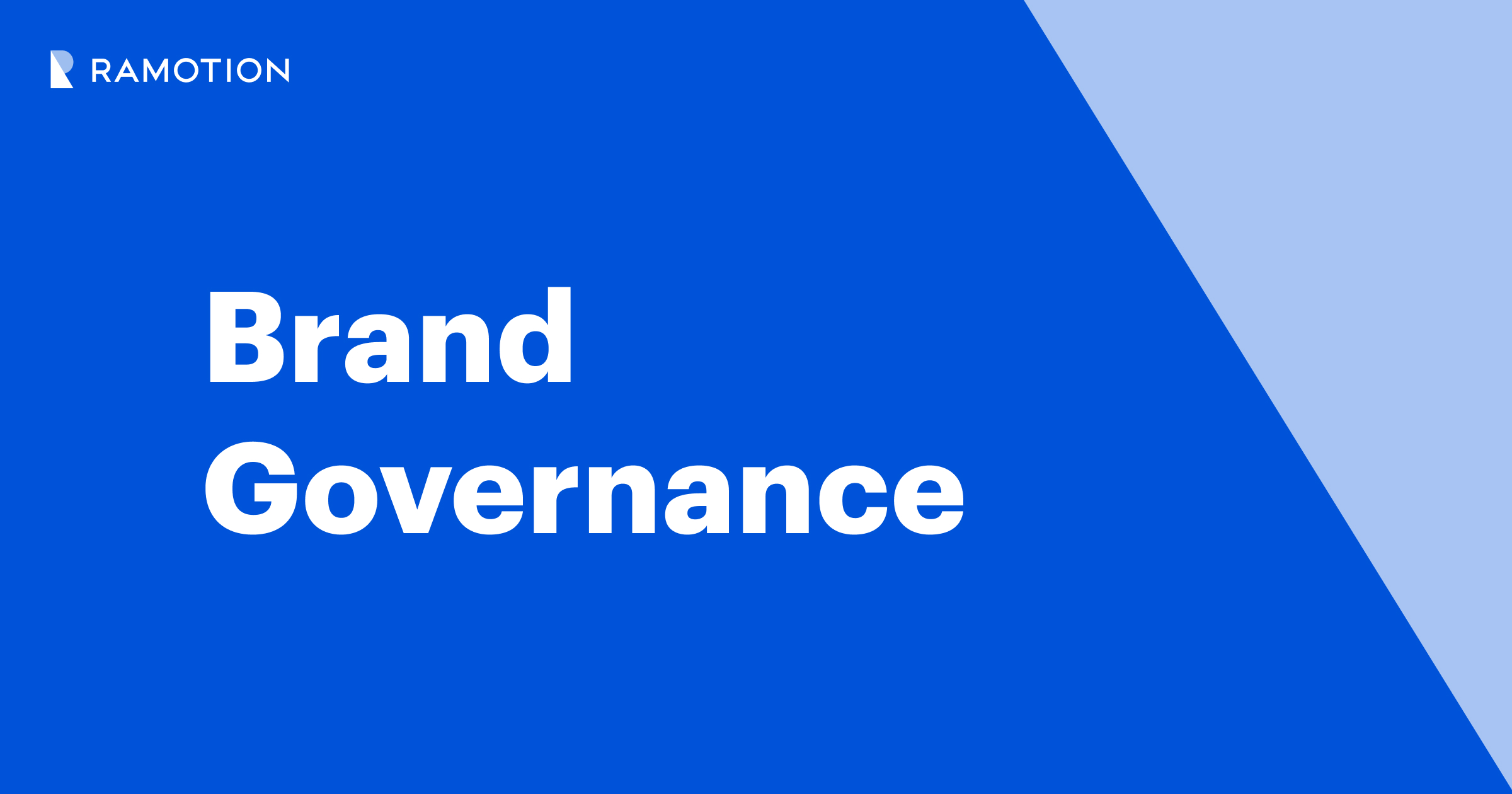 Brand Governance: Importance, Components & Examples | Ramotion Agency
