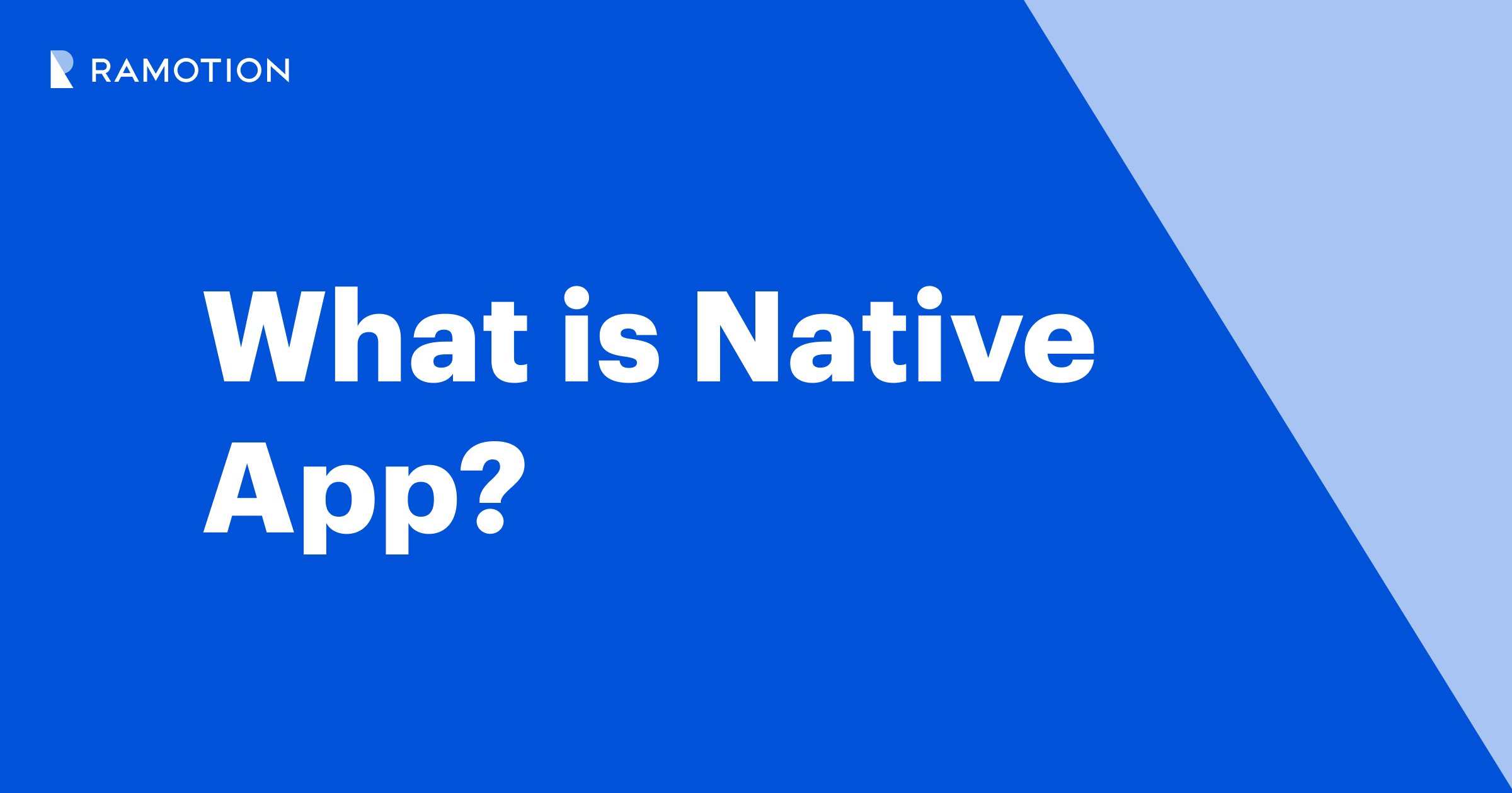 Native App: Pros, Cons & Real-World Examples | Ramotion Agency