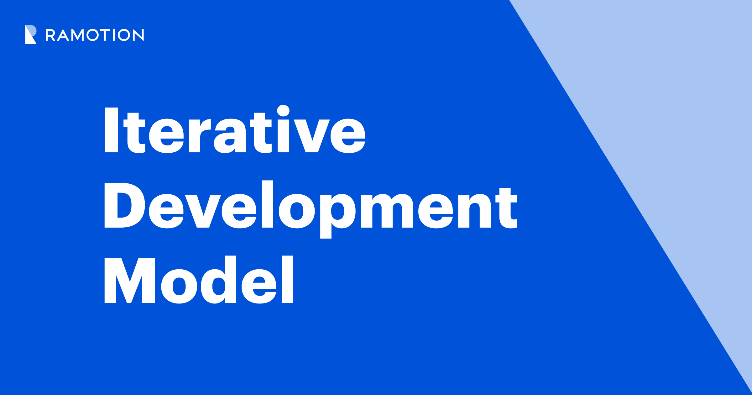 Iterative Development: Model, Benefits & Steps | Ramotion Agency