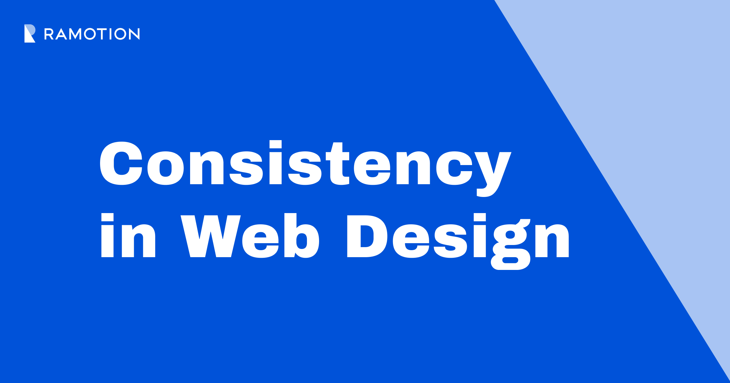 Consistency in Web Design: The Fundamentals and Practical Steps ...