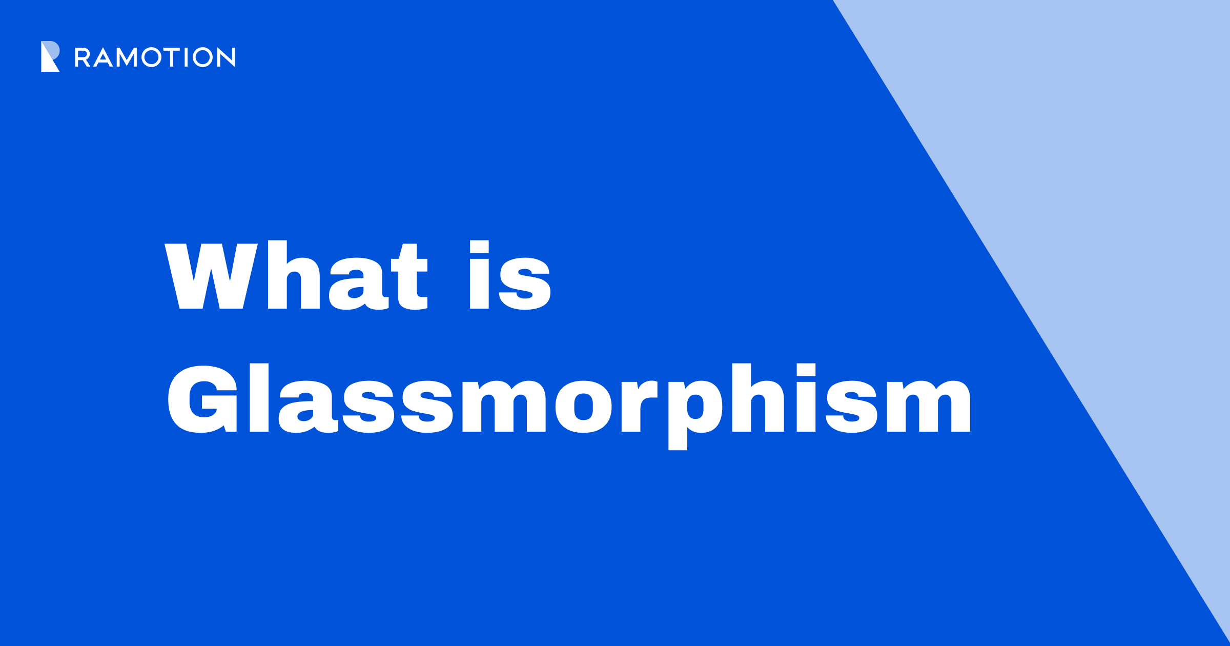 What is Glassmorphism: Principles, Practices & Examples | Ramotion Agency