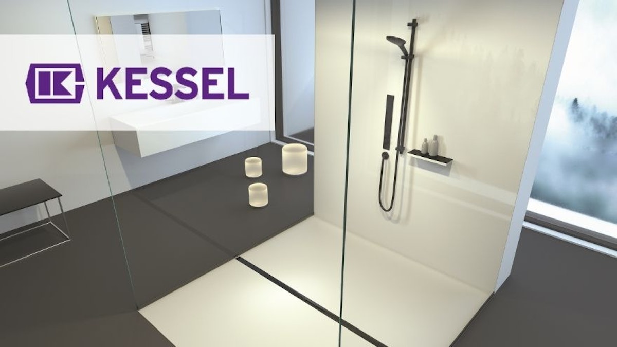 New shower drain system. KESSEL is expanding its drainage product range ...