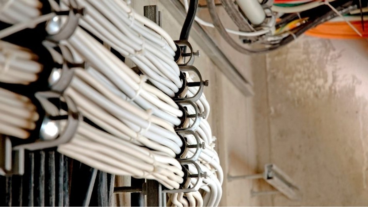 Securing cables and wires from uncontrolled movement is a key element ...