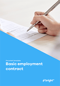 Basic Employment Contract | BrightHR