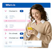 Clock In and Out App | Employee Time Tracking System | Blip