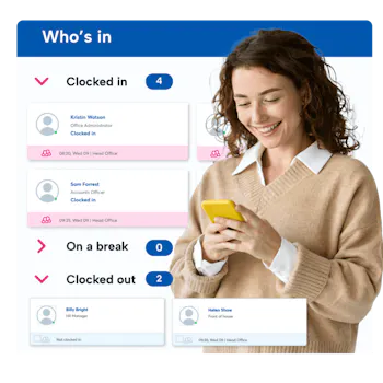 Clock In and Out App | Employee Time Tracking System | Blip